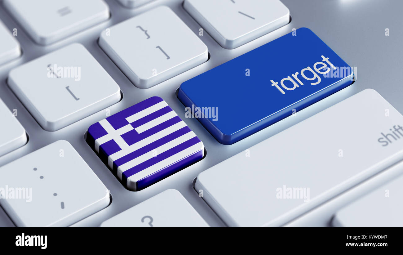 Greece High Resolution Target Concept Stock Photo - Alamy