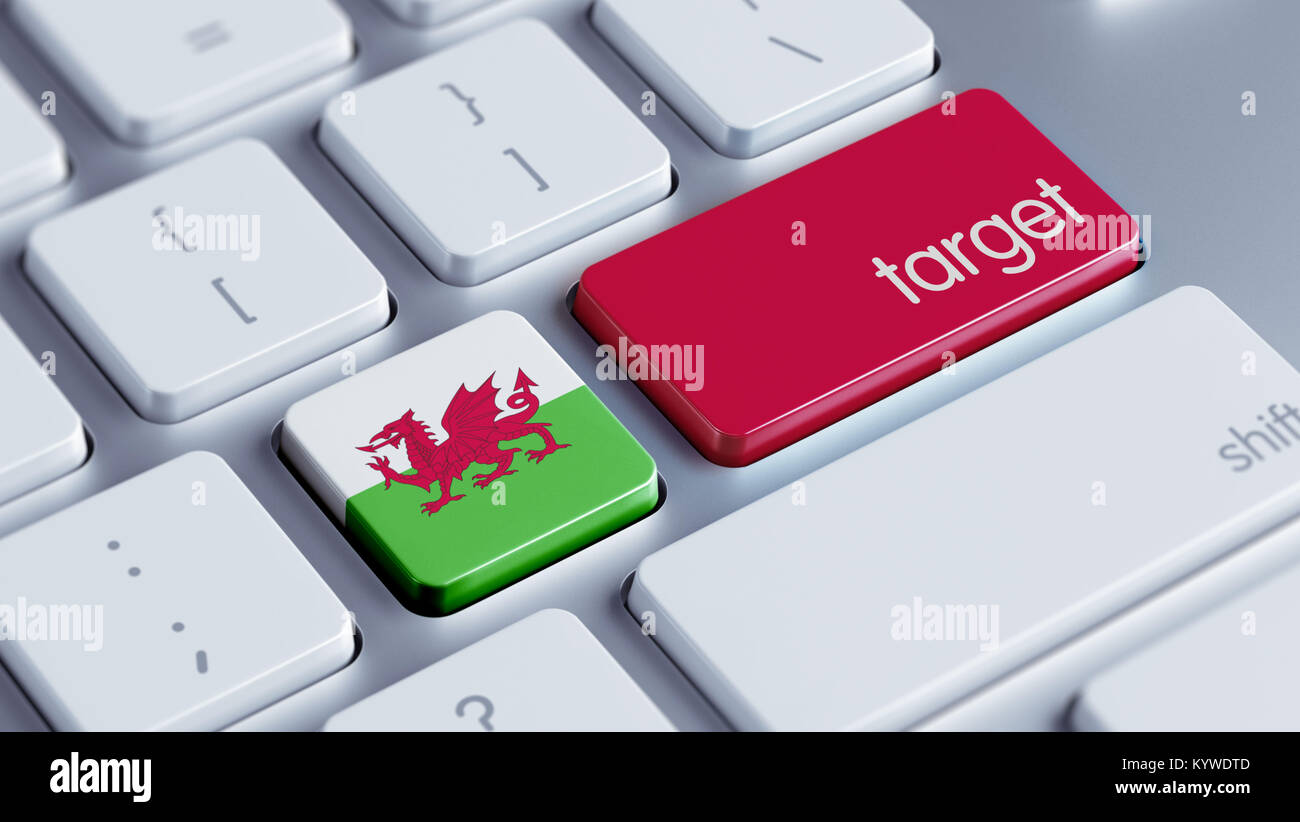 Wales High Resolution Target Concept Stock Photo - Alamy