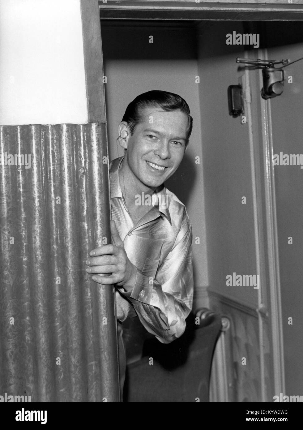 JOHNNIE RAY (1927-1990) American pop singer in 1957 Stock Photo - Alamy