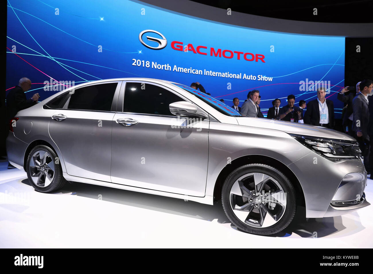 Detroit, USA. 15th Jan, 2018. China's Guangzhou Automobile Group Motor ...