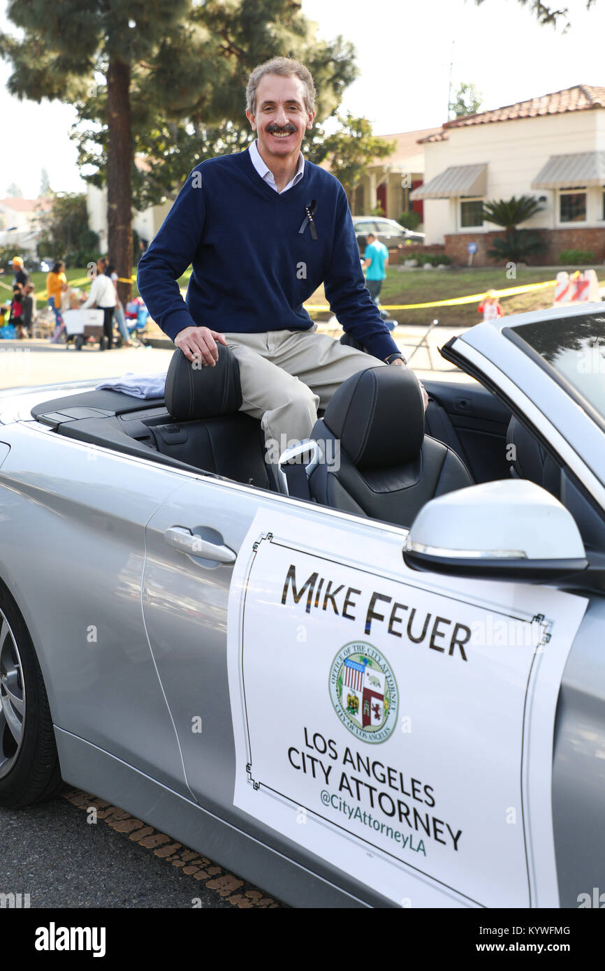 Los Angeles, California, USA. 15th January, 2018. LA City Attorney Mike ...