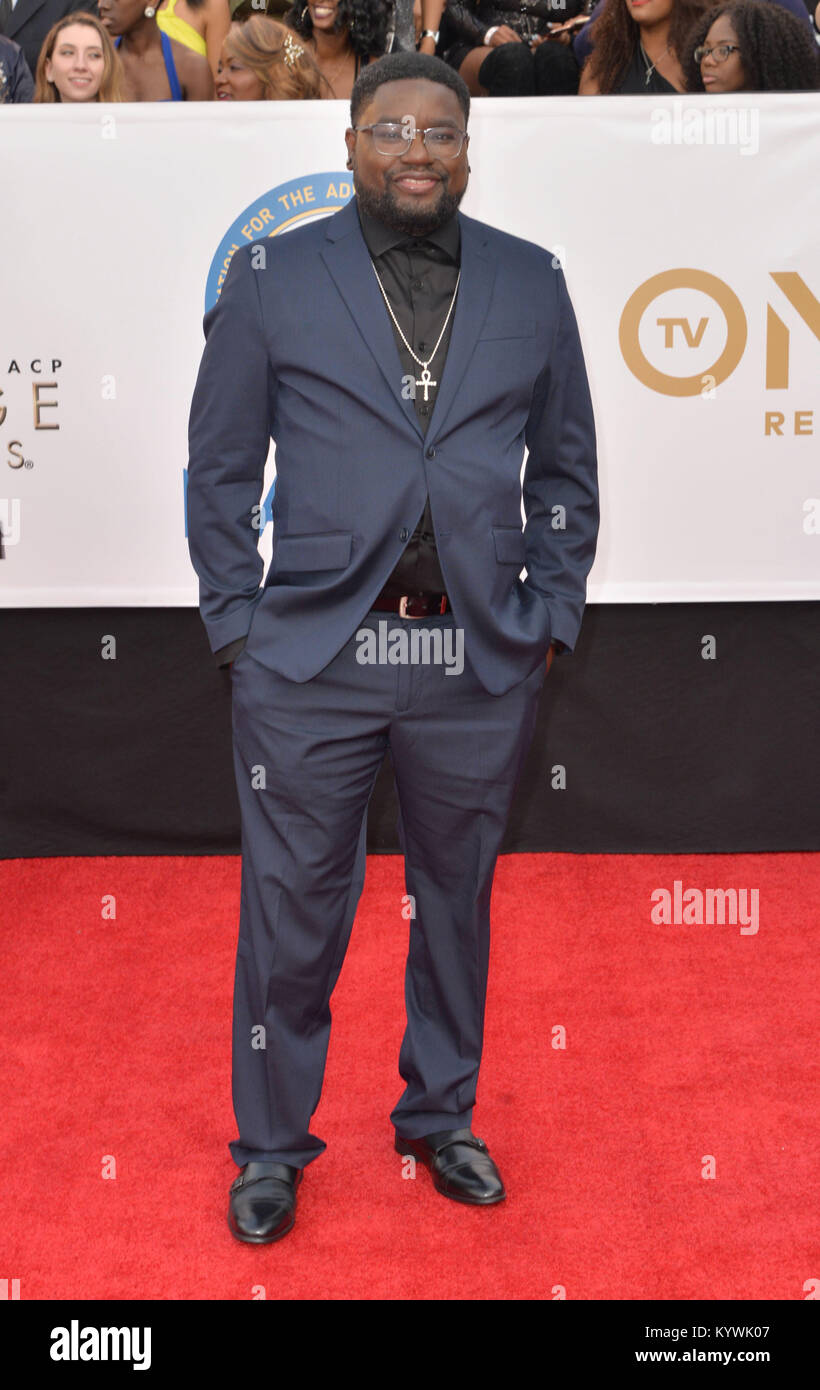 Pasadena, California, USA. 15th Jan, 2018. Lil Rey Howery at the 49th ...