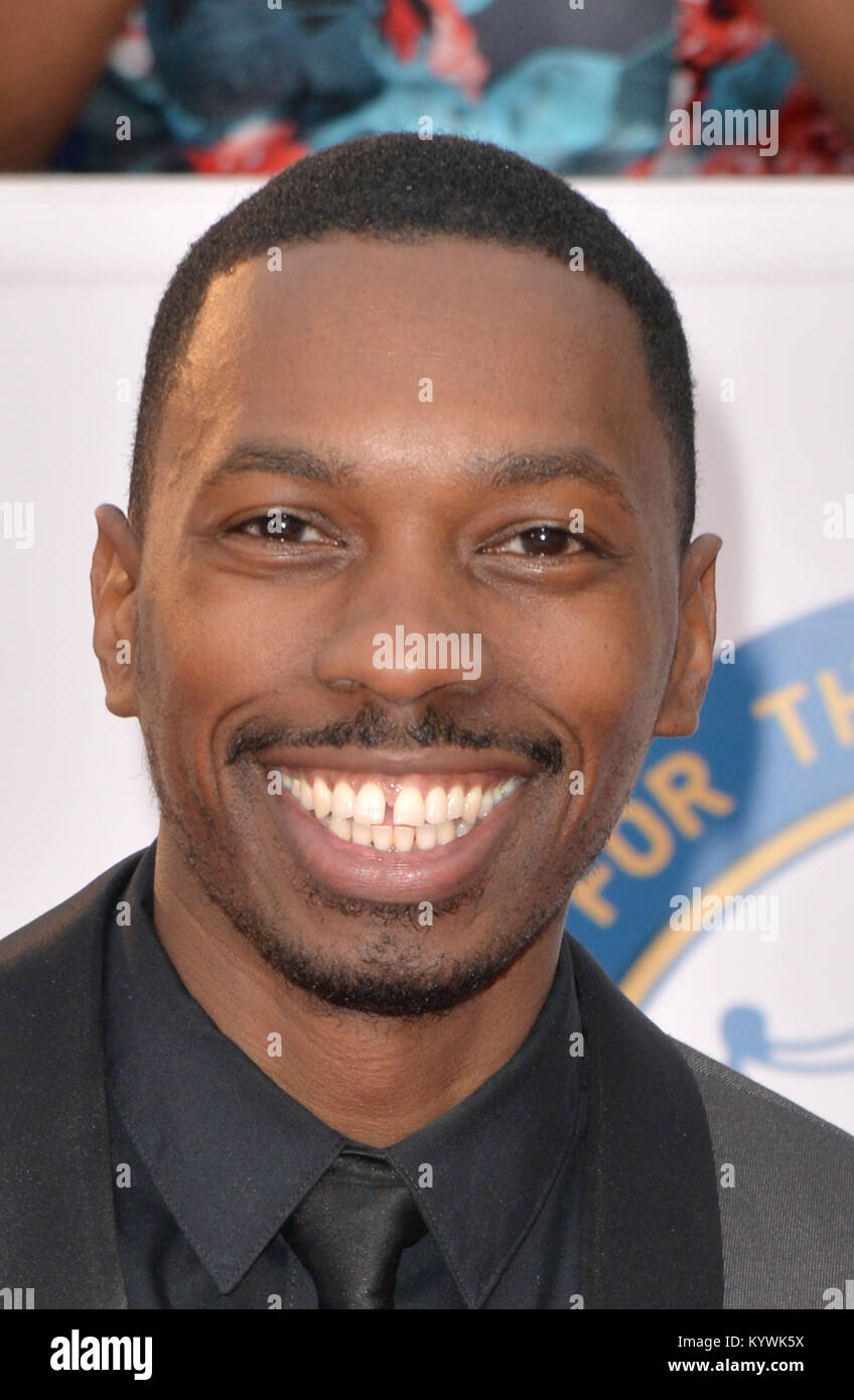 Pasadena, California, USA. 15th Jan, 2018. Melvin Jackson Jr. at the ...