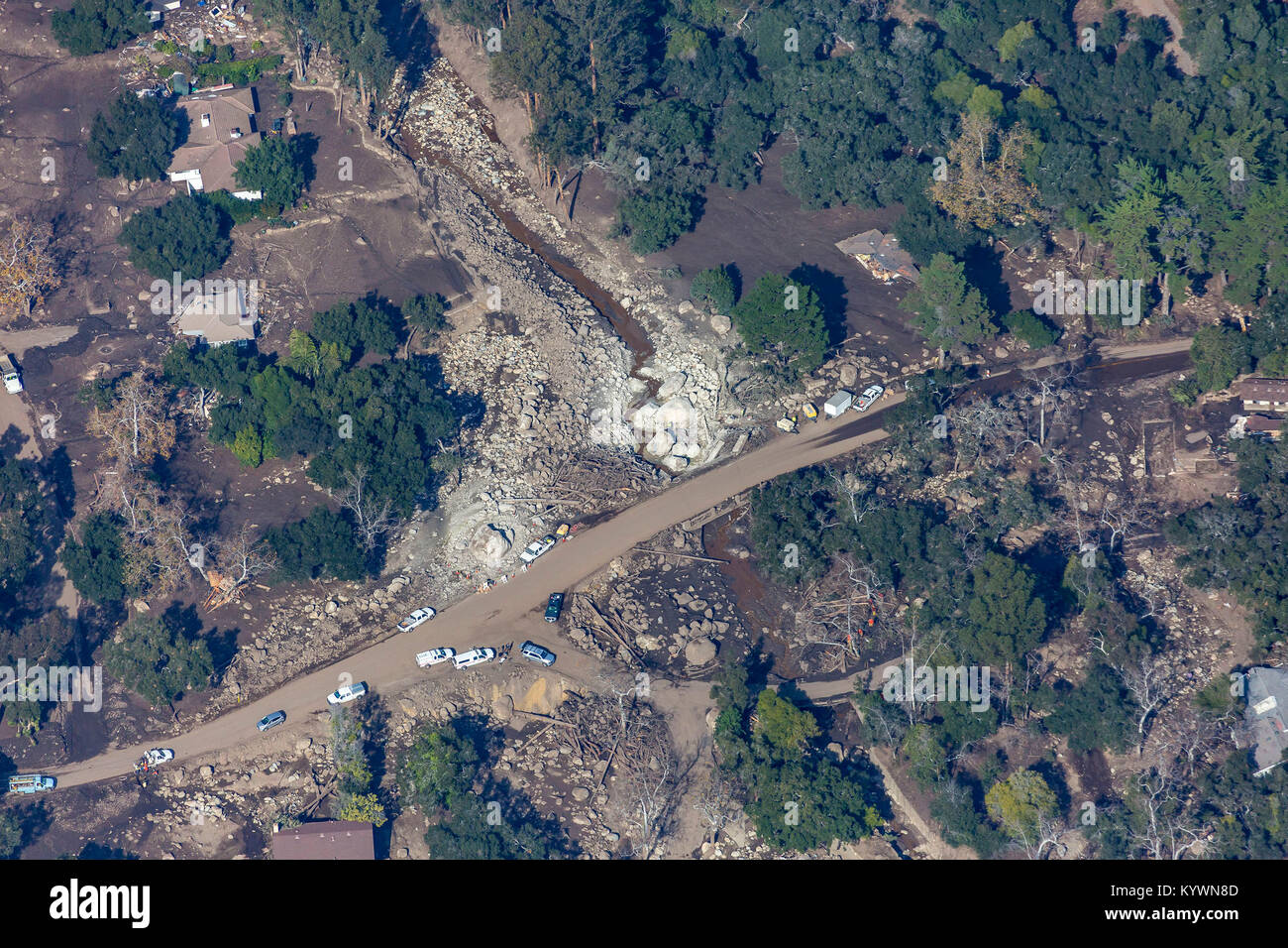 Montecito california aerial view hi-res stock photography and images ...
