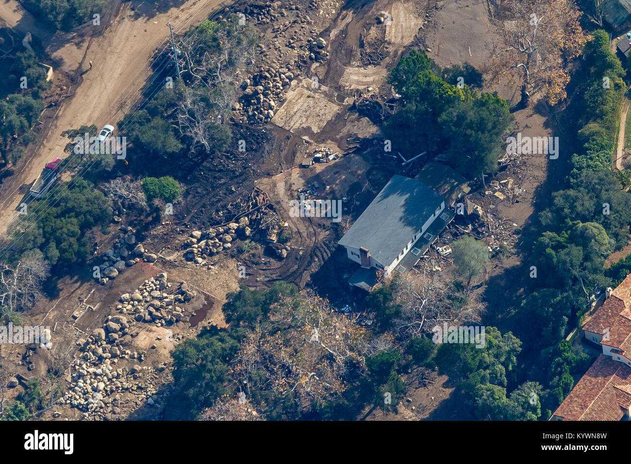Montecito california aerial view hi-res stock photography and images ...
