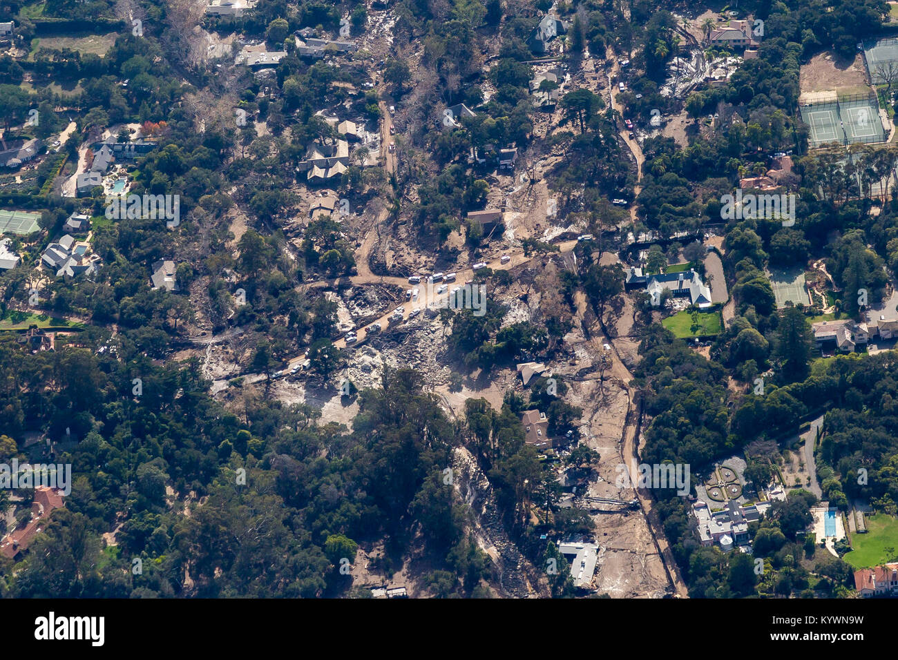 Montecito california aerial view hi-res stock photography and images ...
