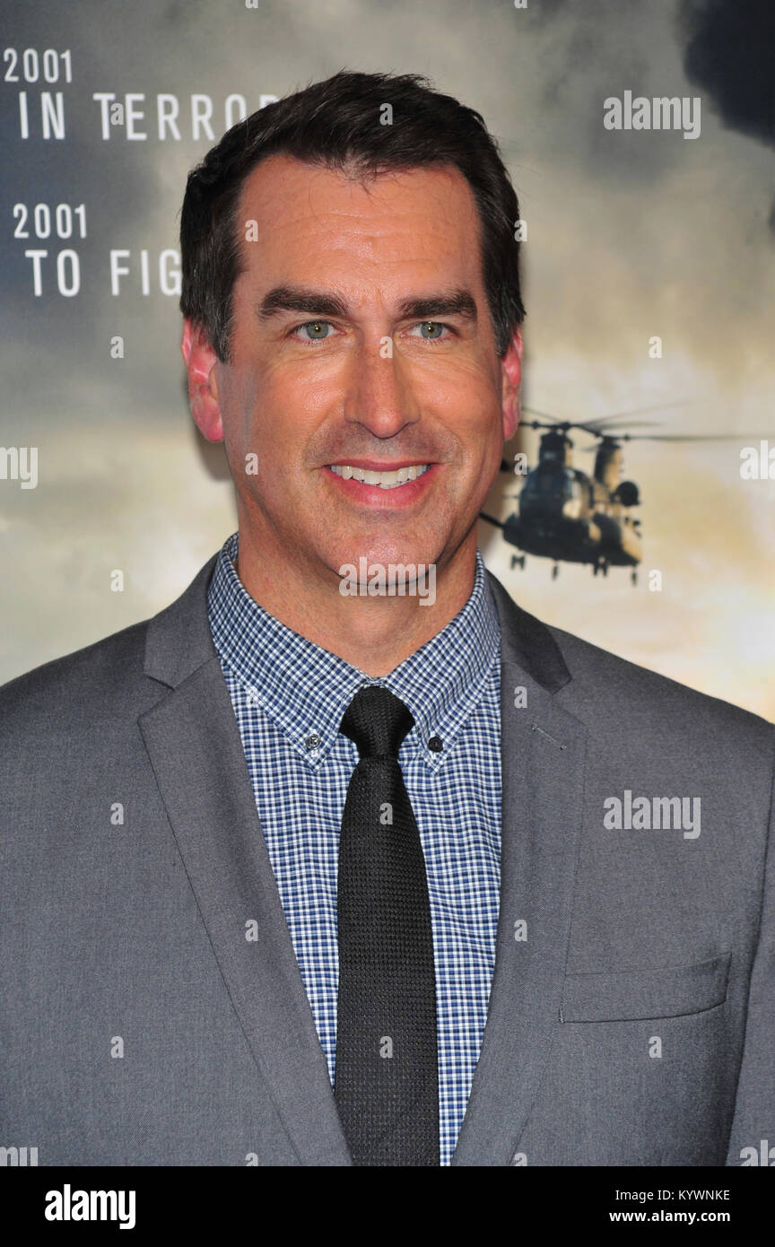 New York, NY, USA. 16th Jan, 2018. Rob Riggle at the world premiere of ...