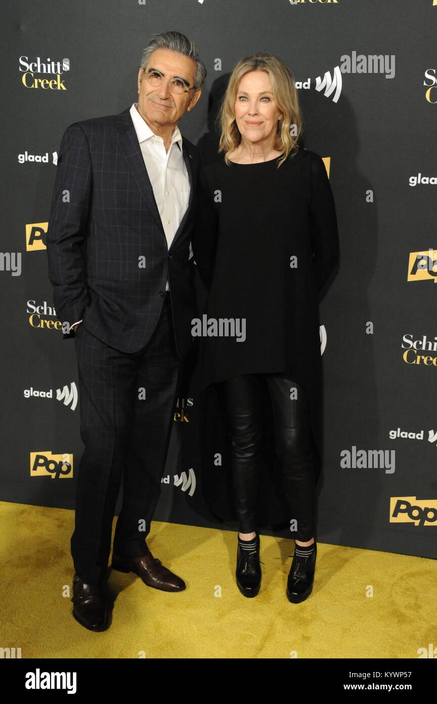 Los Angeles, CA, USA. 16th Jan, 2018. Eugene Levy, Catherine O'Hara at ...