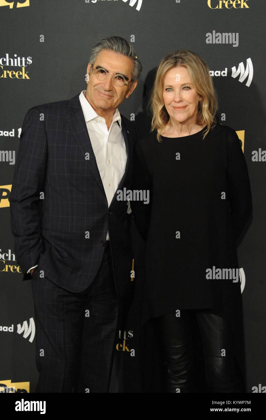 Los Angeles, CA, USA. 16th Jan, 2018. Eugene Levy, Catherine O'Hara at ...