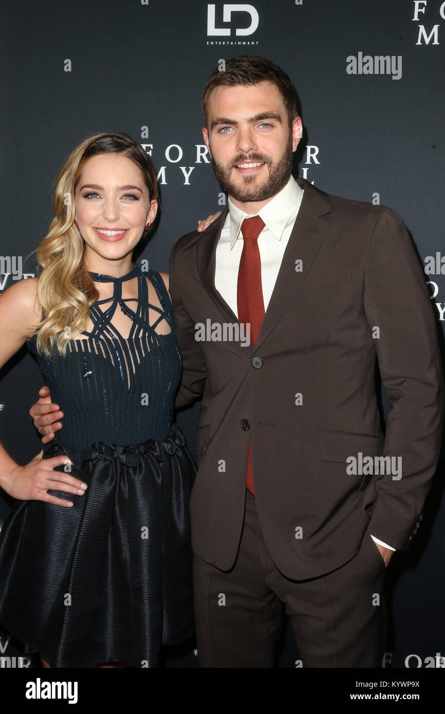 West Hollywood, Ca. 16th Jan, 2018. Jessica Rothe and Alex Roe at the ...