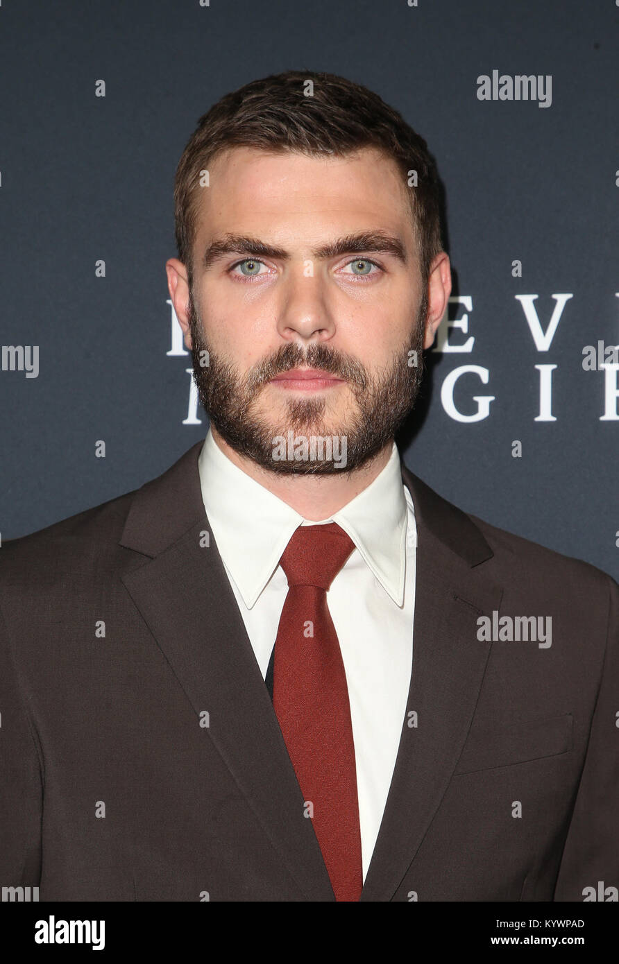 West Hollywood, Ca. 16th Jan, 2018. Alex Roe at the premiere of Forever ...