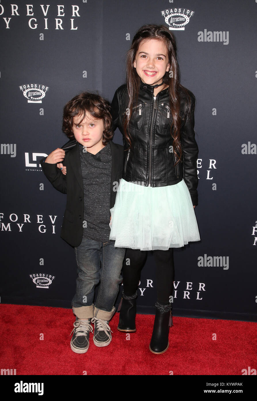 West Hollywood, Ca. 16th Jan, 2018. Joshua Fortson and Abby Ryder ...