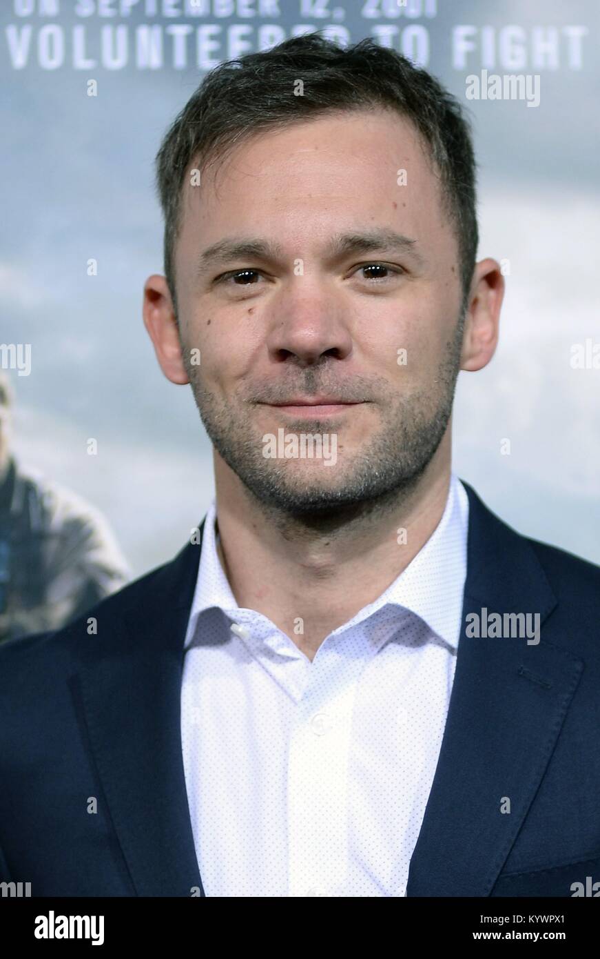 New York, NY, USA. 16th Jan, 2018. Austin Hebert at arrivals for 12 ...