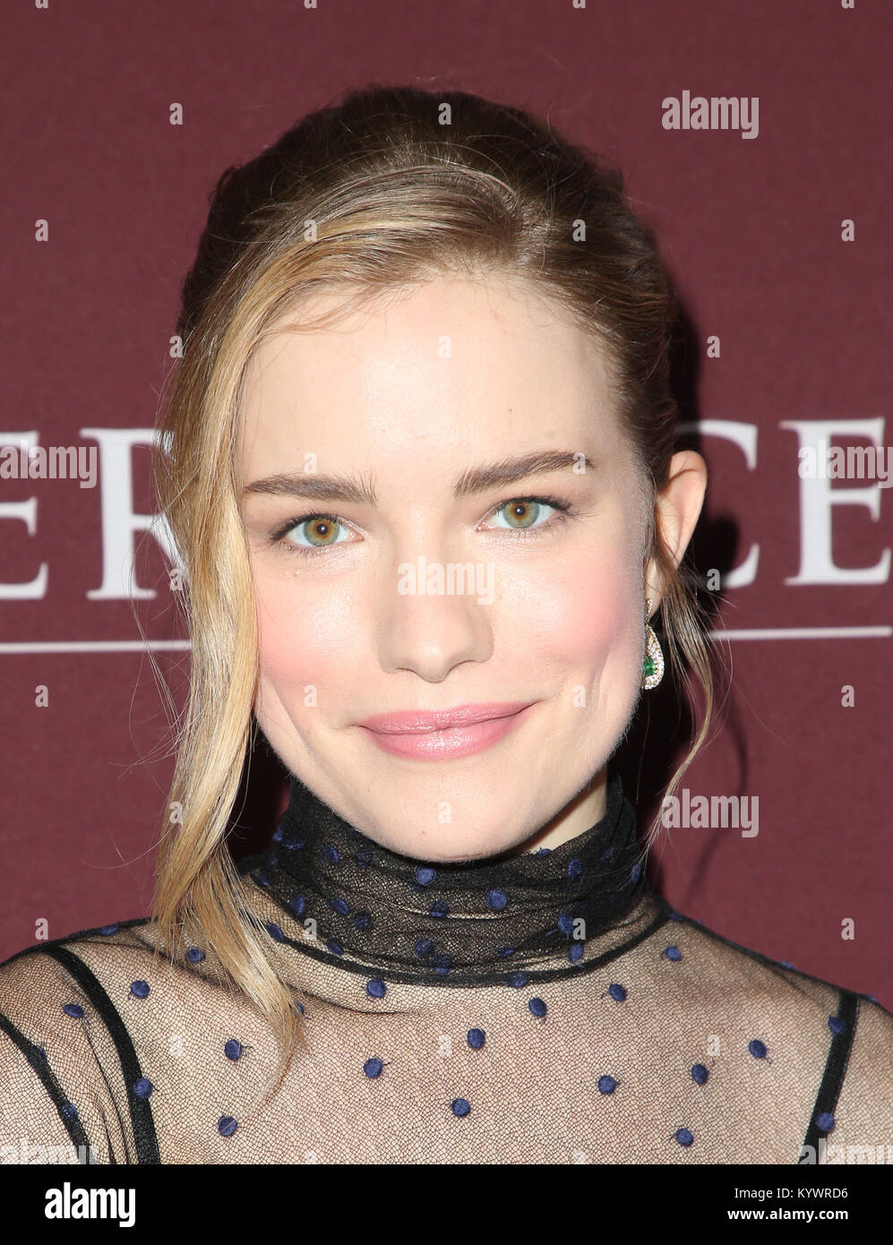 Pasadena, Ca. 16th Jan, 2018. Willa Fitzgerald, at the Little Women ...