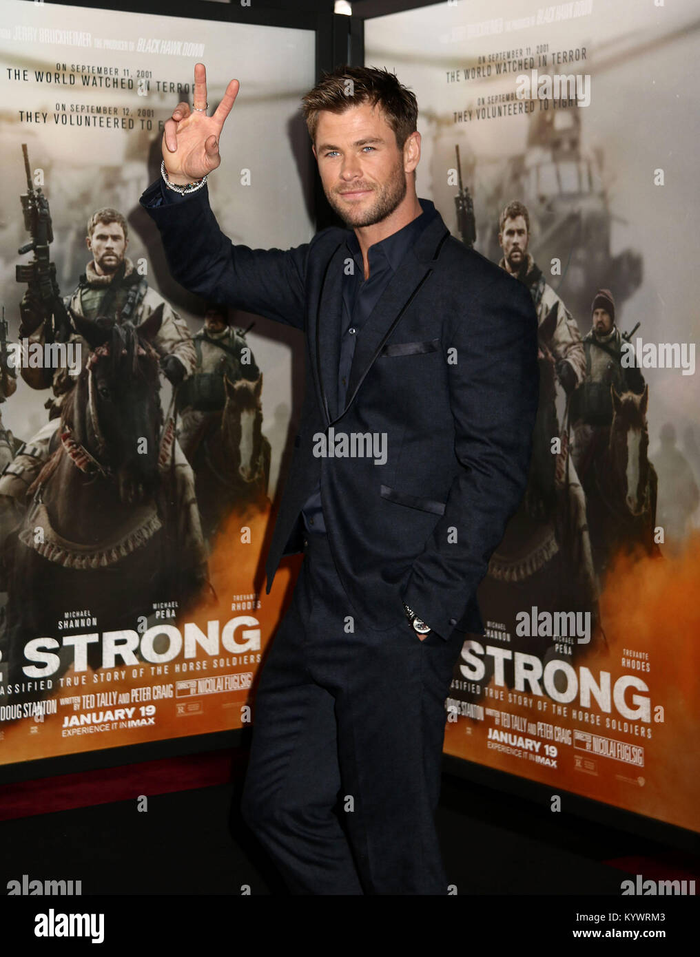 New York City, New York, USA. 16th Jan, 2018. Actor CHRIS HEMSWORTH ...