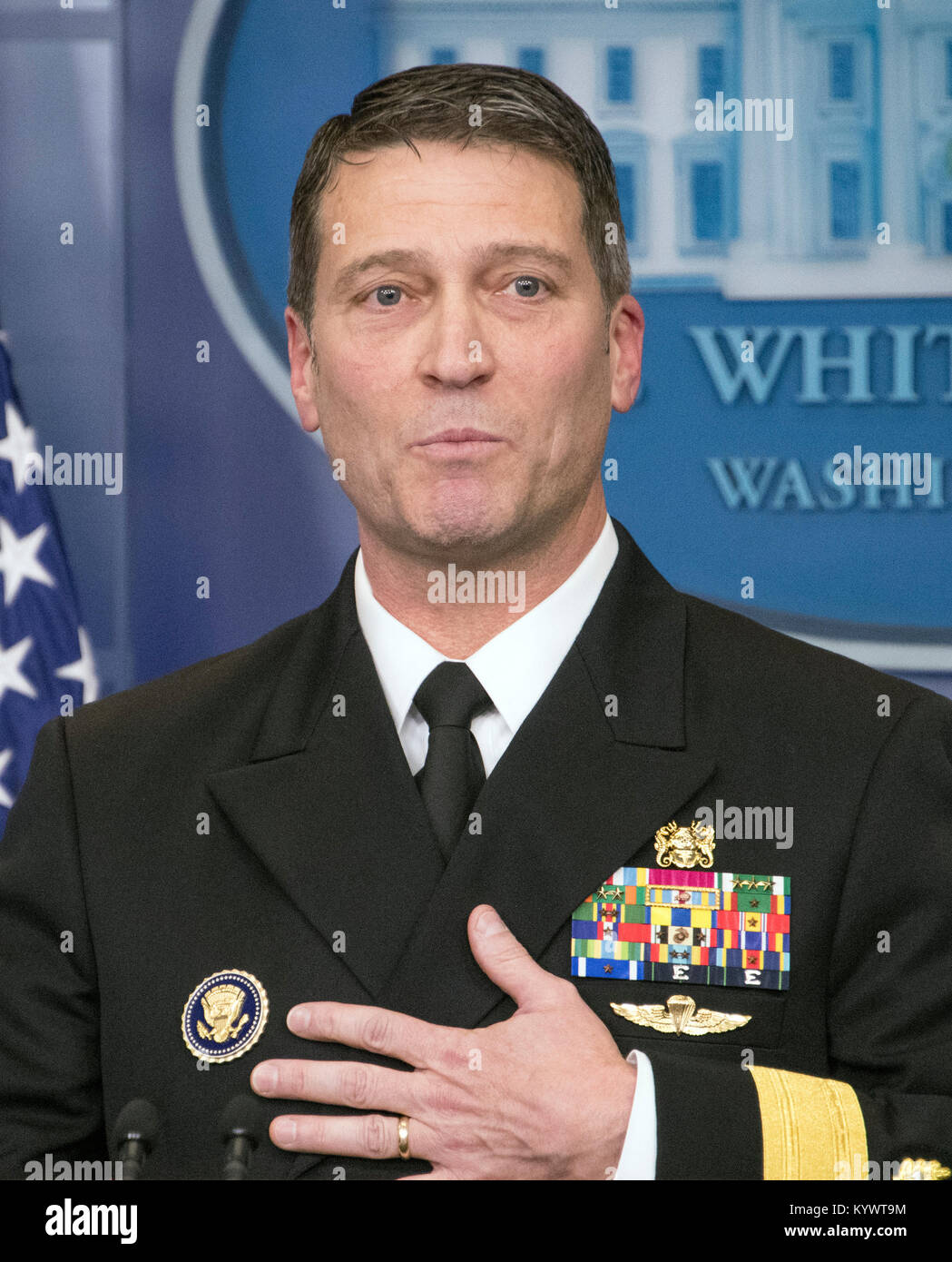 Washington, USA. 16th Jan, 2018. United States Navy Rear Admiral Dr ...