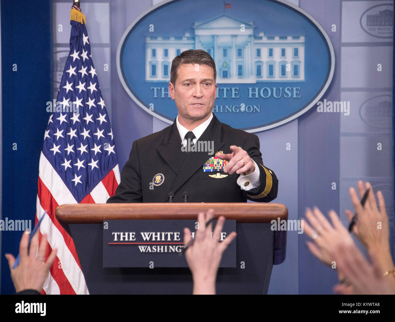 Washington, USA. 16th Jan, 2018. United States Navy Rear Admiral Dr ...