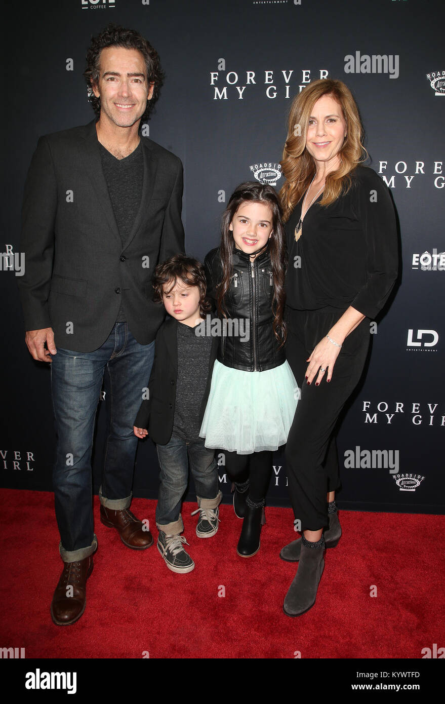 West Hollywood, Ca. 16th Jan, 2018. John Fortson, Joshua Forston, Abby ...