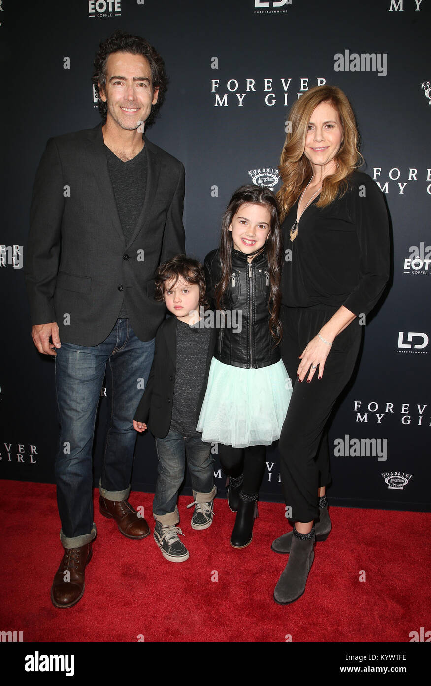 West Hollywood, Ca. 16th Jan, 2018. John Fortson, Joshua Forston, Abby ...
