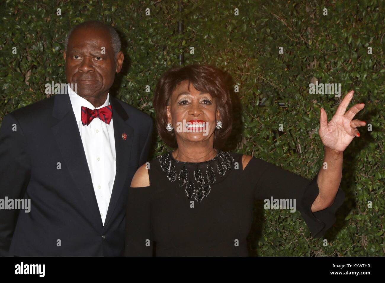 Pasadena, CA. 15th Jan, 2018. Sid Williams, Maxine Waters at arrivals ...