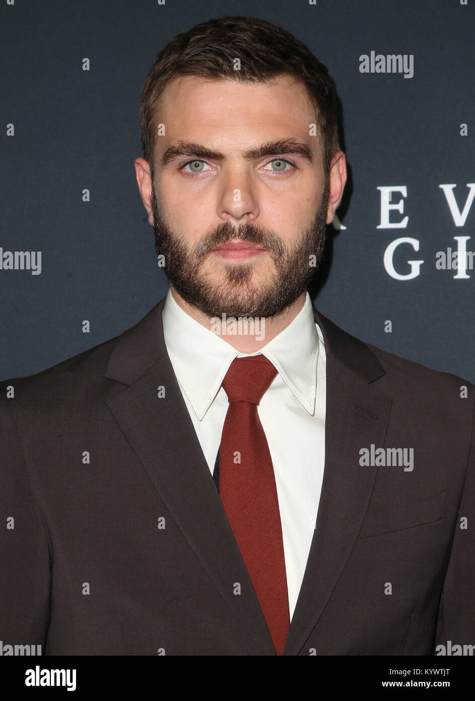 West Hollywood, Ca. 16th Jan, 2018. Alex Roe, at the premiere of ...