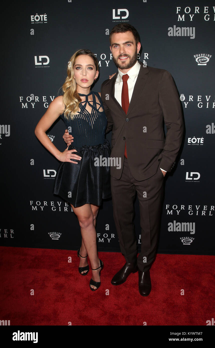 West Hollywood, Ca. 16th Jan, 2018. Jessica Rothe, Alex Roe, at the ...