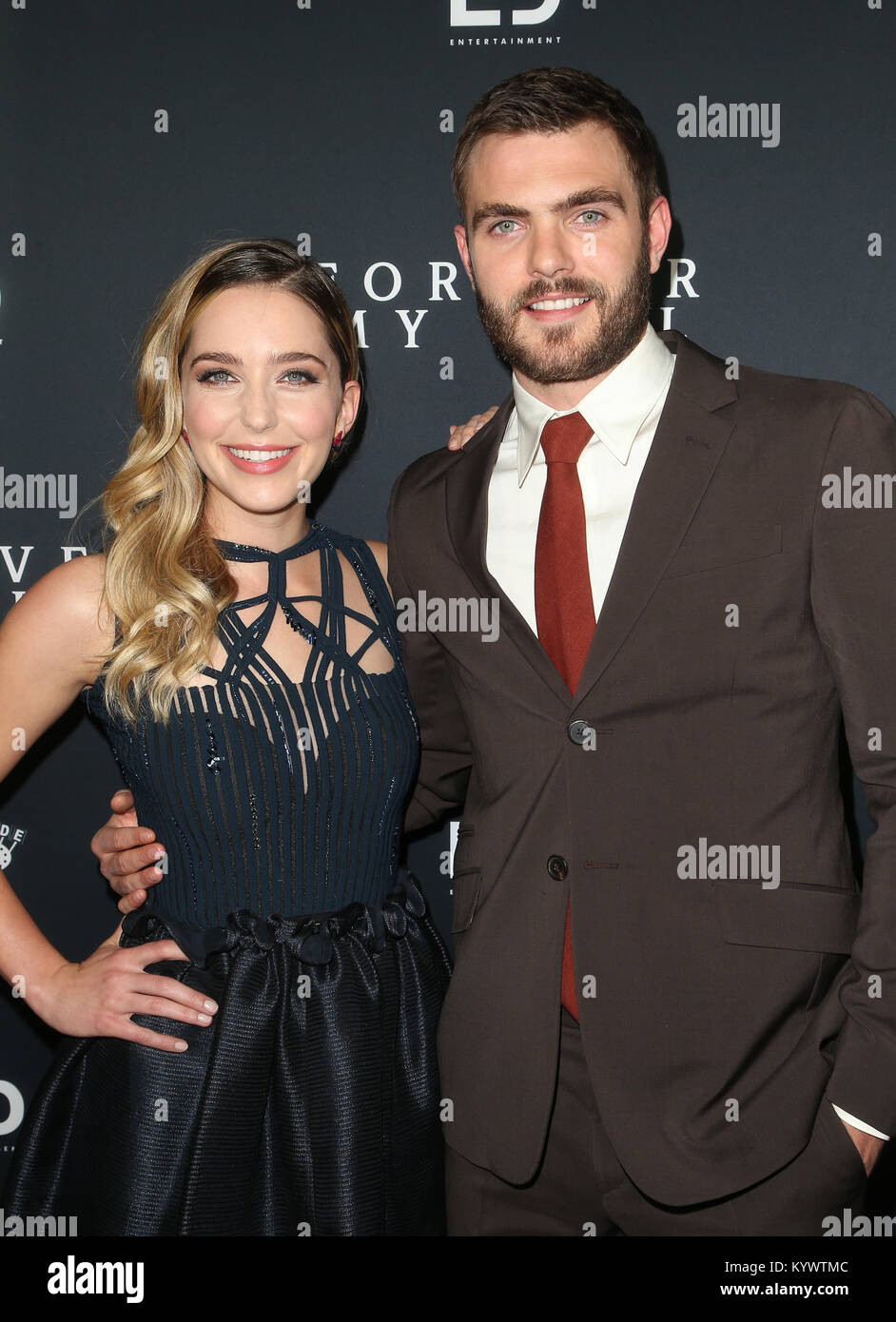 West Hollywood, Ca. 16th Jan, 2018. Jessica Rothe, Alex Roe, at the ...