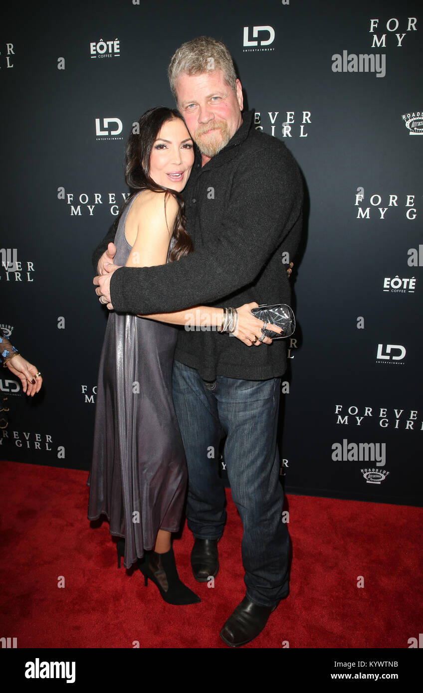 West Hollywood, Ca. 16th Jan, 2018. Michael Cudlitz, Bethany Ashton Wolf, at the premiere of ...