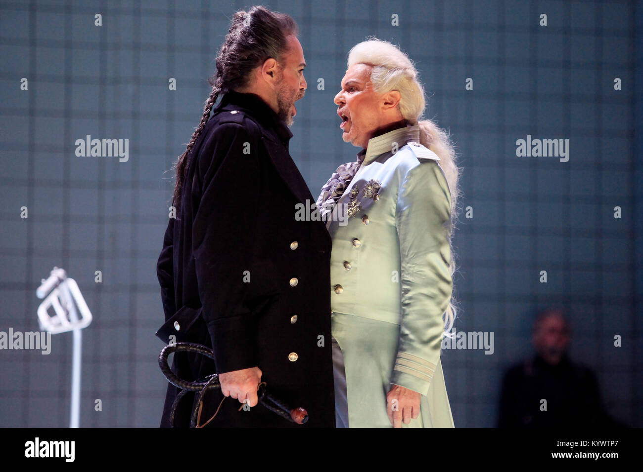 Prague, Czech Republic. 16th Jan, 2018. Slovak opera singer Stefan ...