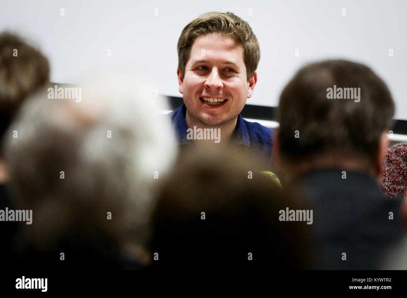 The Federal Chairman of Juso ('Young Socialists in the SPD'), Kevin ...