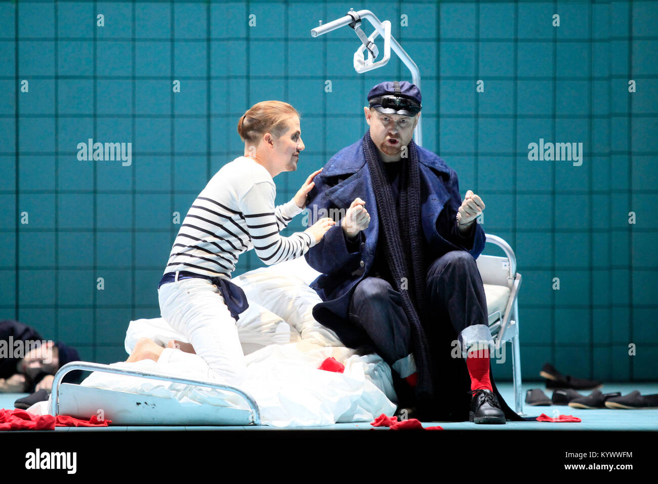 Prague, Czech Republic. 16th Jan, 2018. US operatic baritone ...