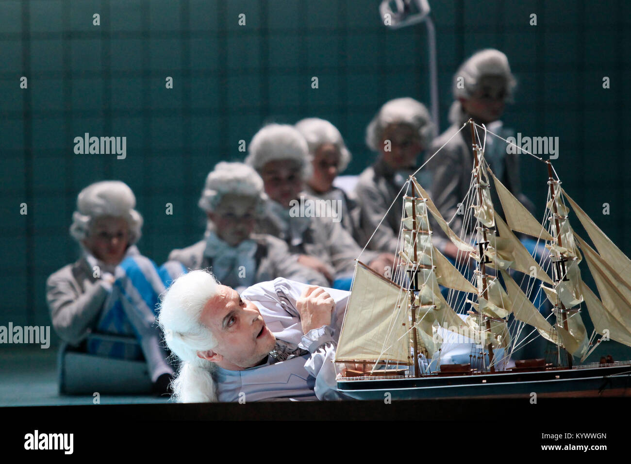 Prague, Czech Republic. 16th Jan, 2018. Slovak opera singer Stefan ...