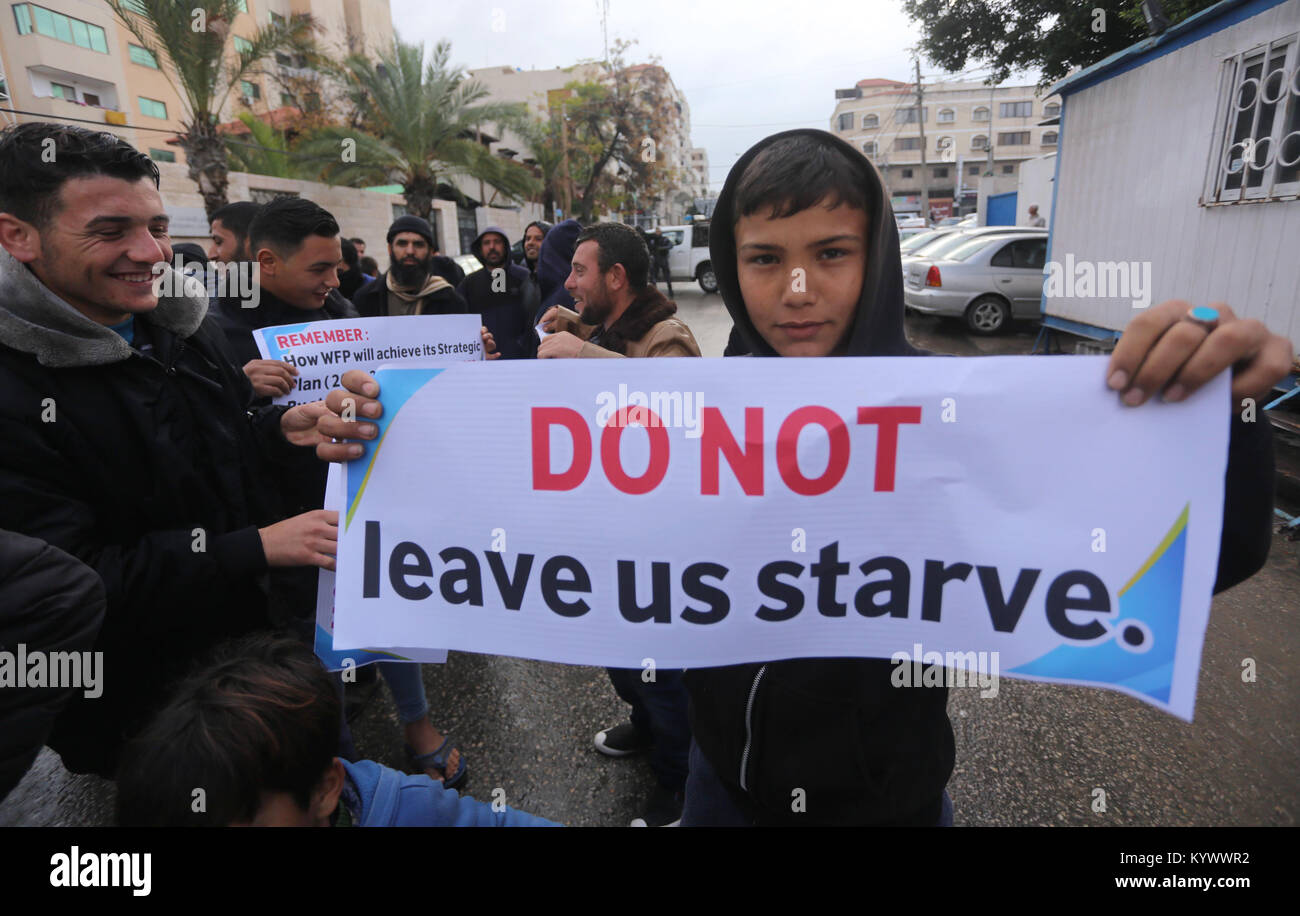 Gaza City, Gaza Strip, Palestinian Territory. 18th Jan, 2018 ...