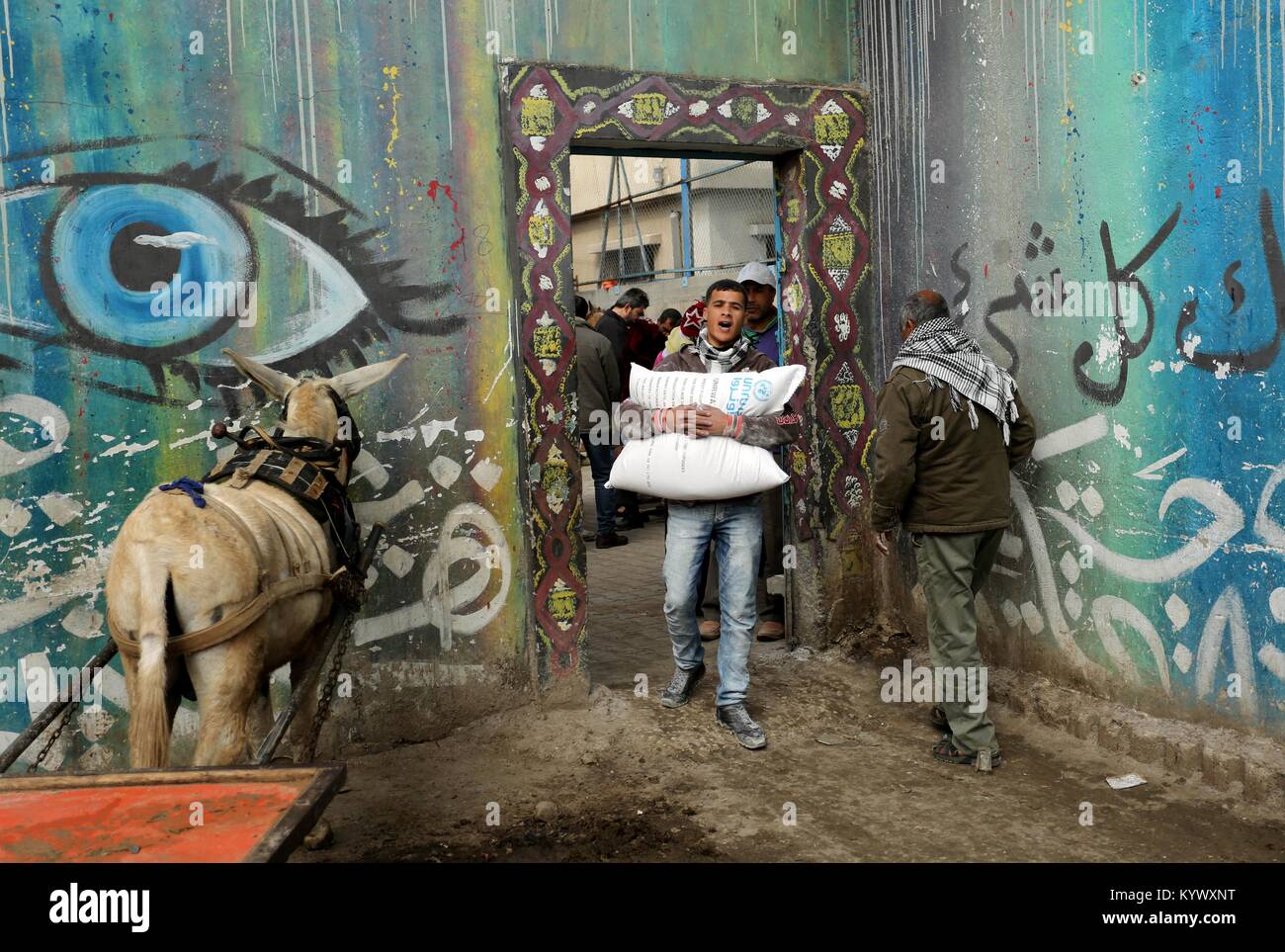 Al-Nusirat, Gaza Strip, Palestinian Territory January 17 ...
