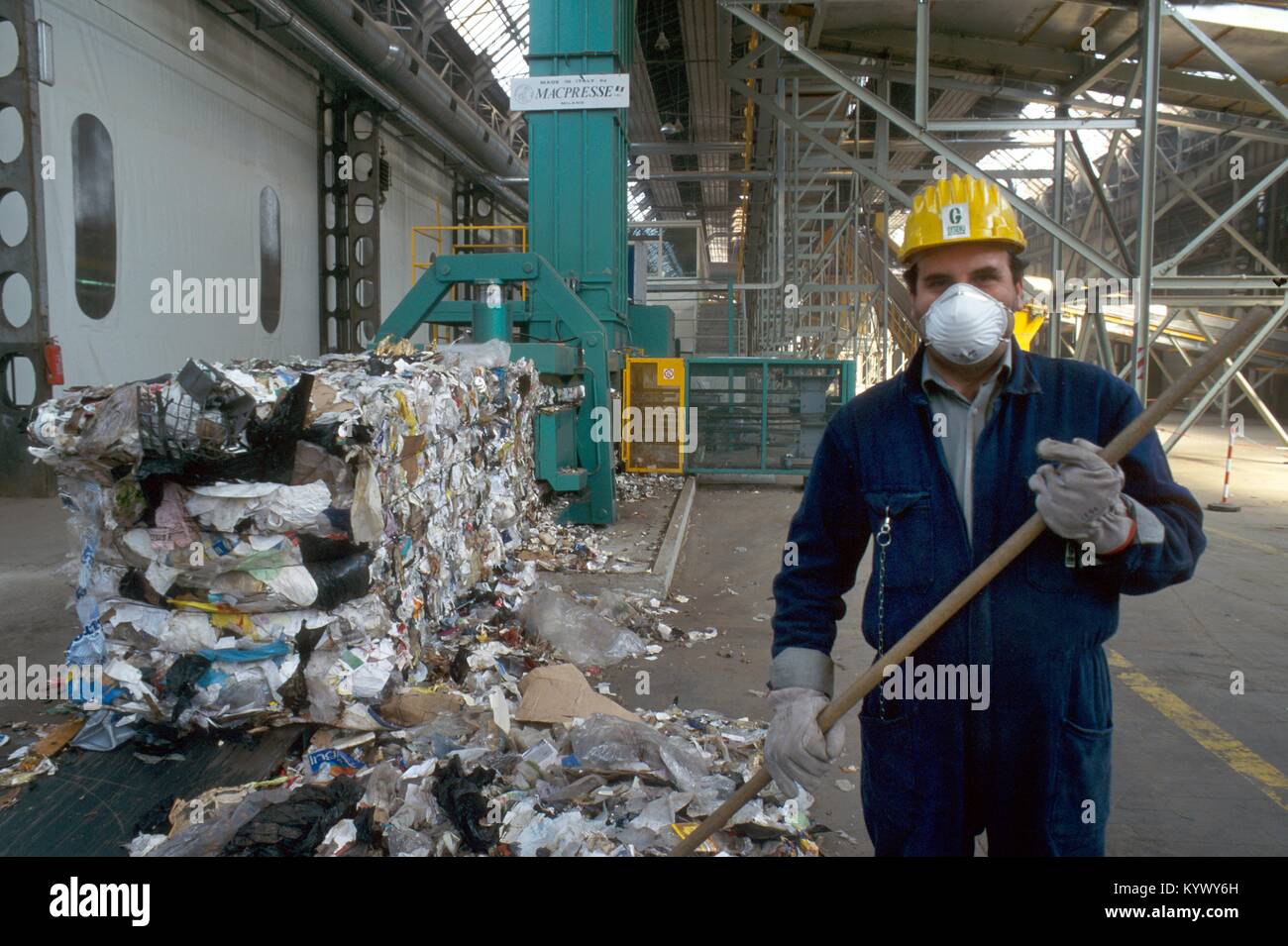 Milan (Italy), plant for disposal and recycling of the solid urban ...