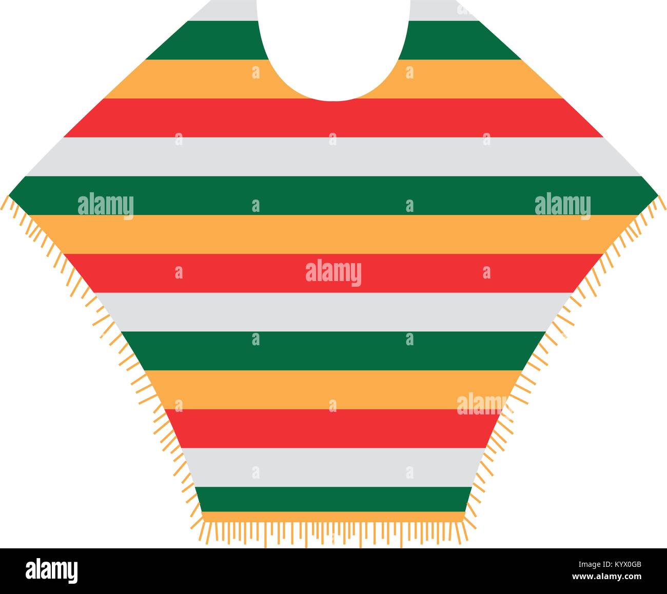 Poncho Stock Vector Images - Alamy