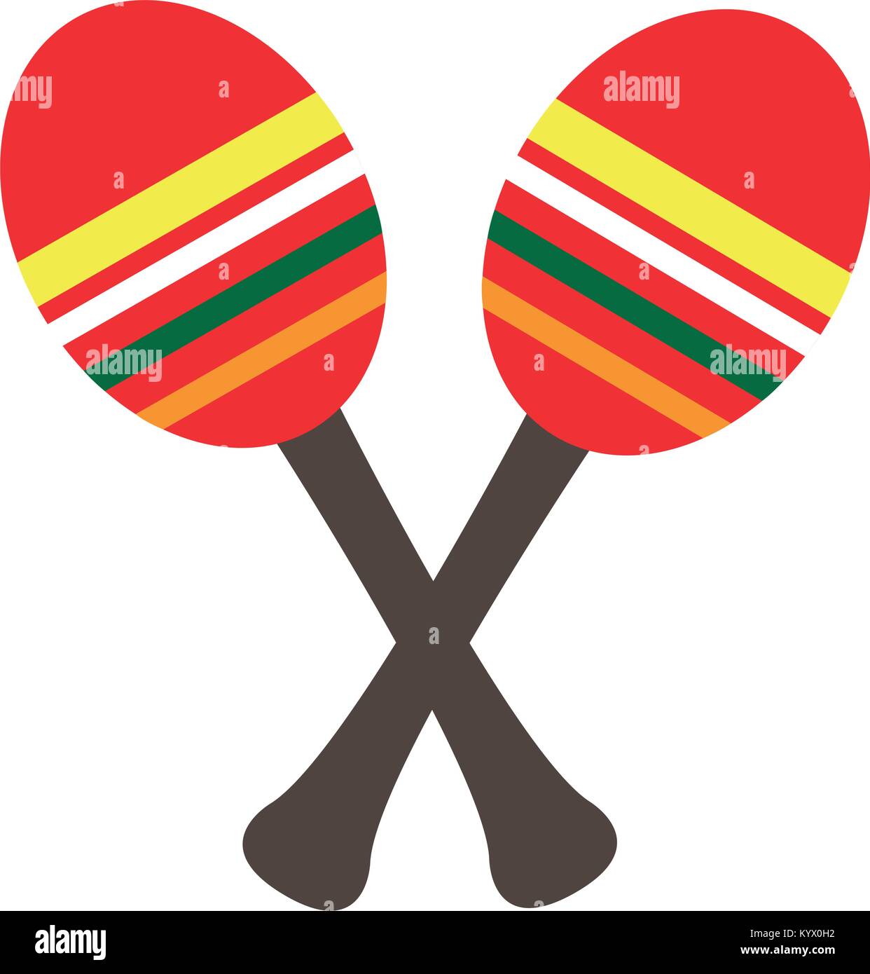 Isolated maracas icon Stock Vector Image & Art - Alamy
