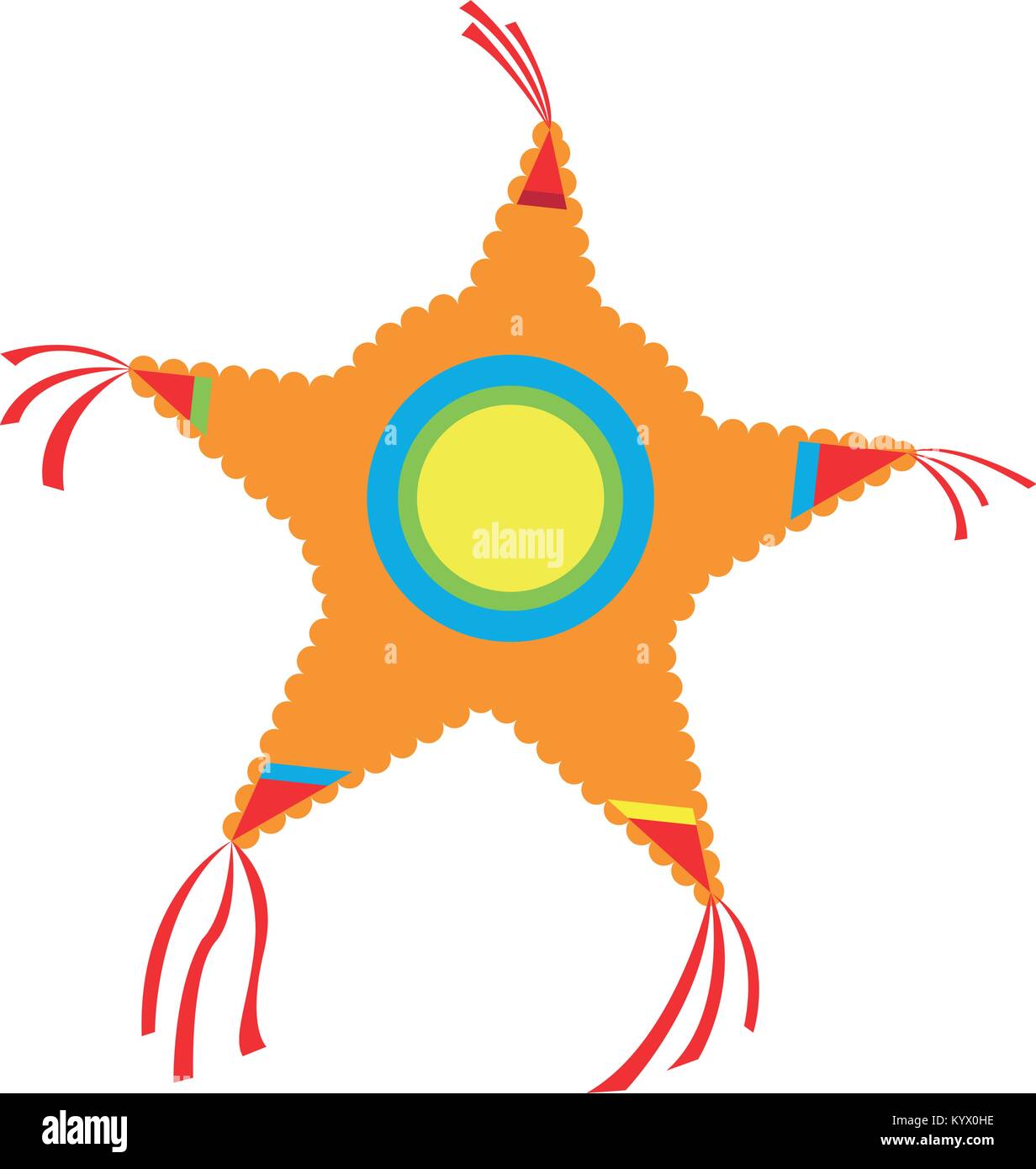 Mexican pinata party icon hi-res stock photography and images - Alamy