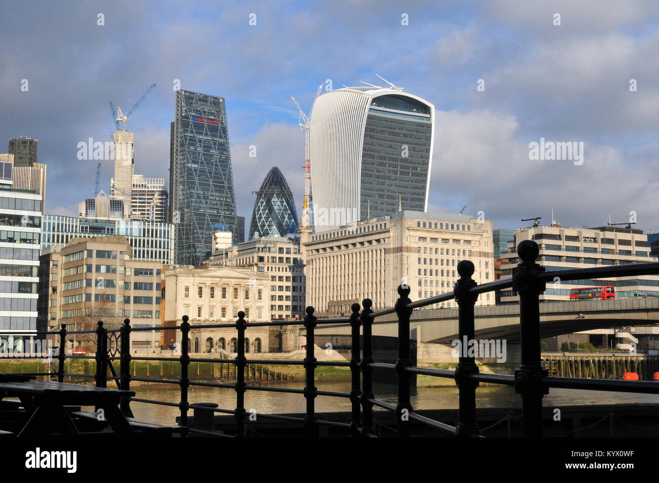 Gherkin cheese grater buildings hi-res stock photography and images - Alamy