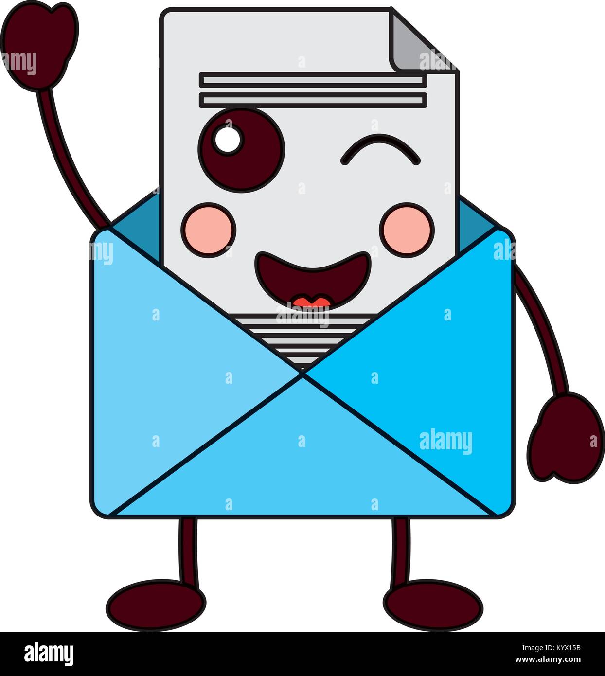 Mail Envelope Cartoon
