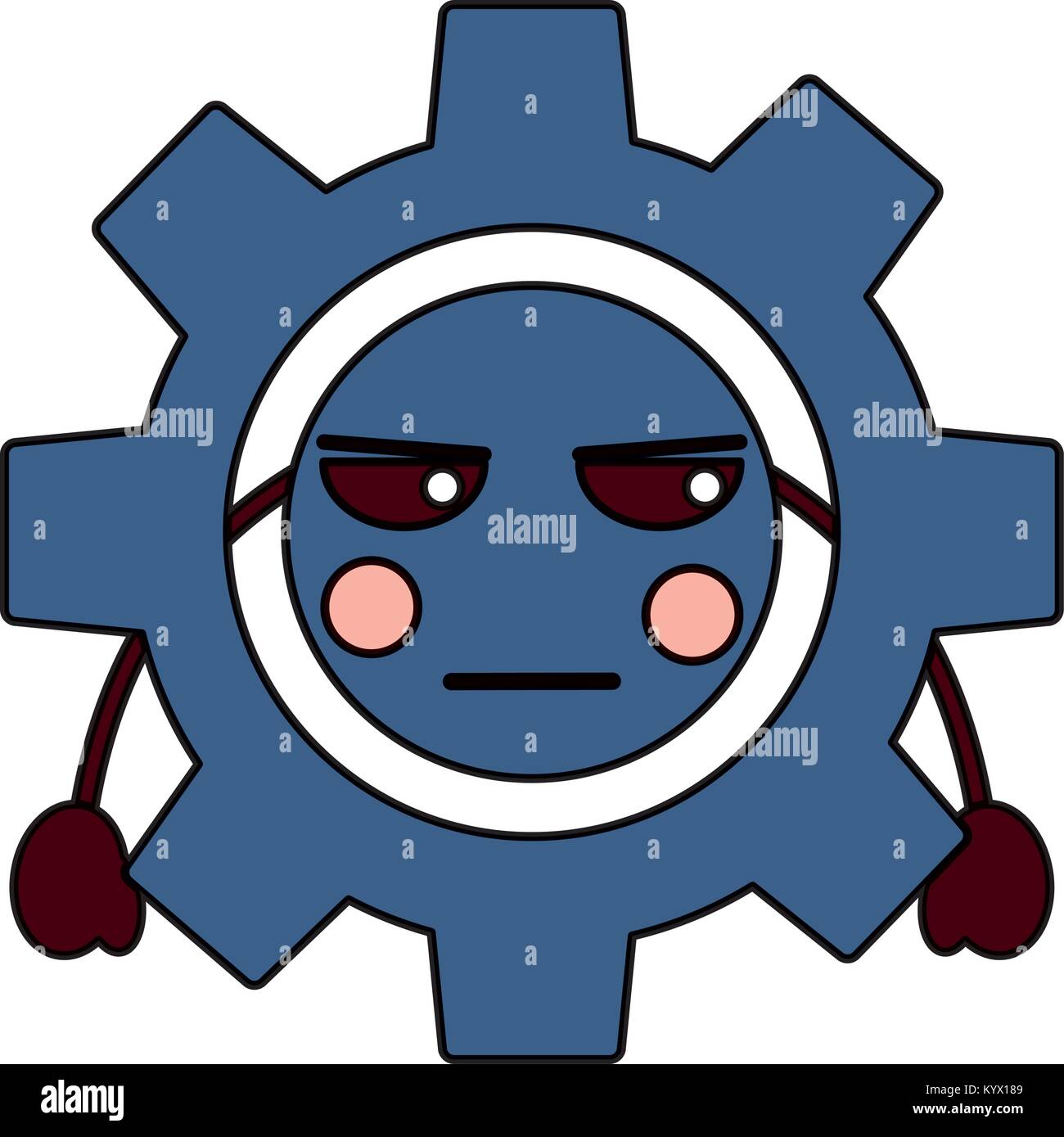 Angry stream Stock Vector Images - Alamy