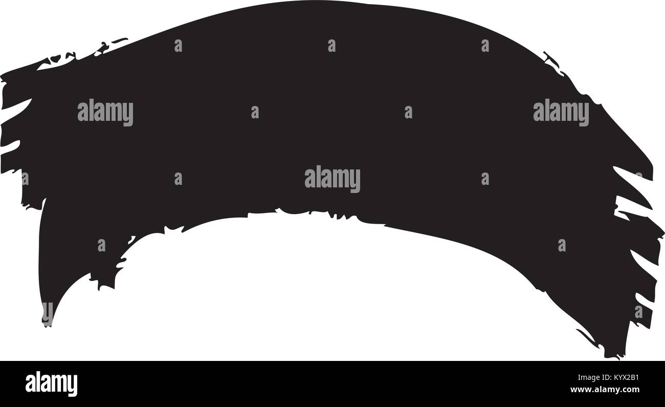 ink brush wave curved paint artistic Stock Vector Image & Art - Alamy