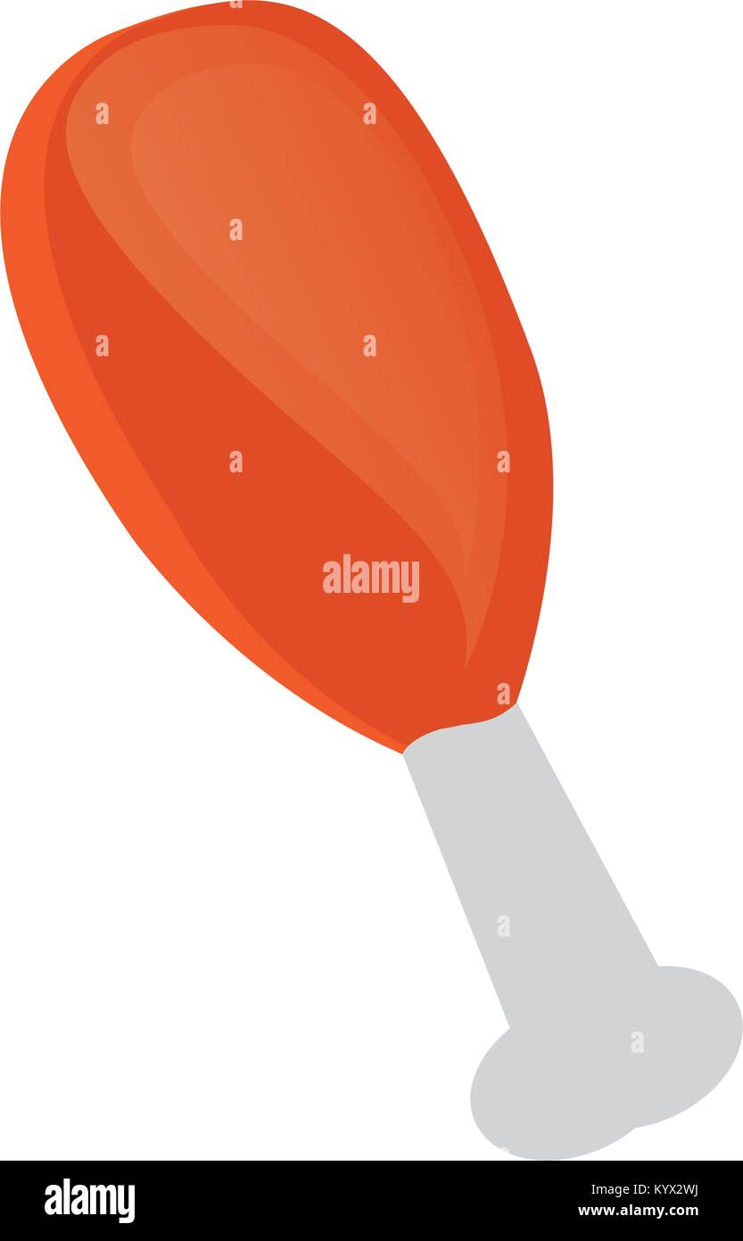 Piece of fried chicken Stock Vector Image & Art - Alamy