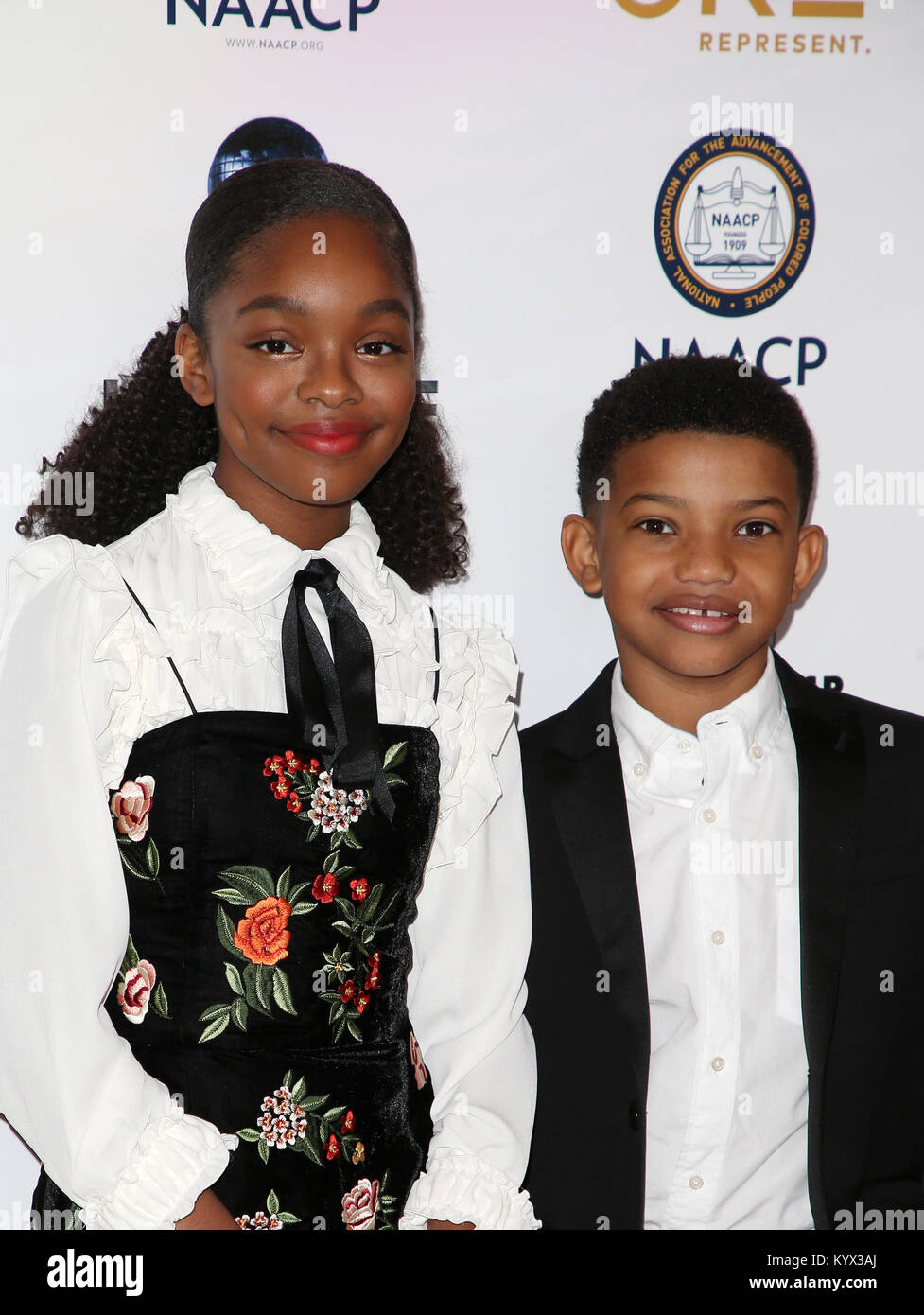49th NAACP Image Awards Nominees' Luncheon Featuring: Marsai Martin ...