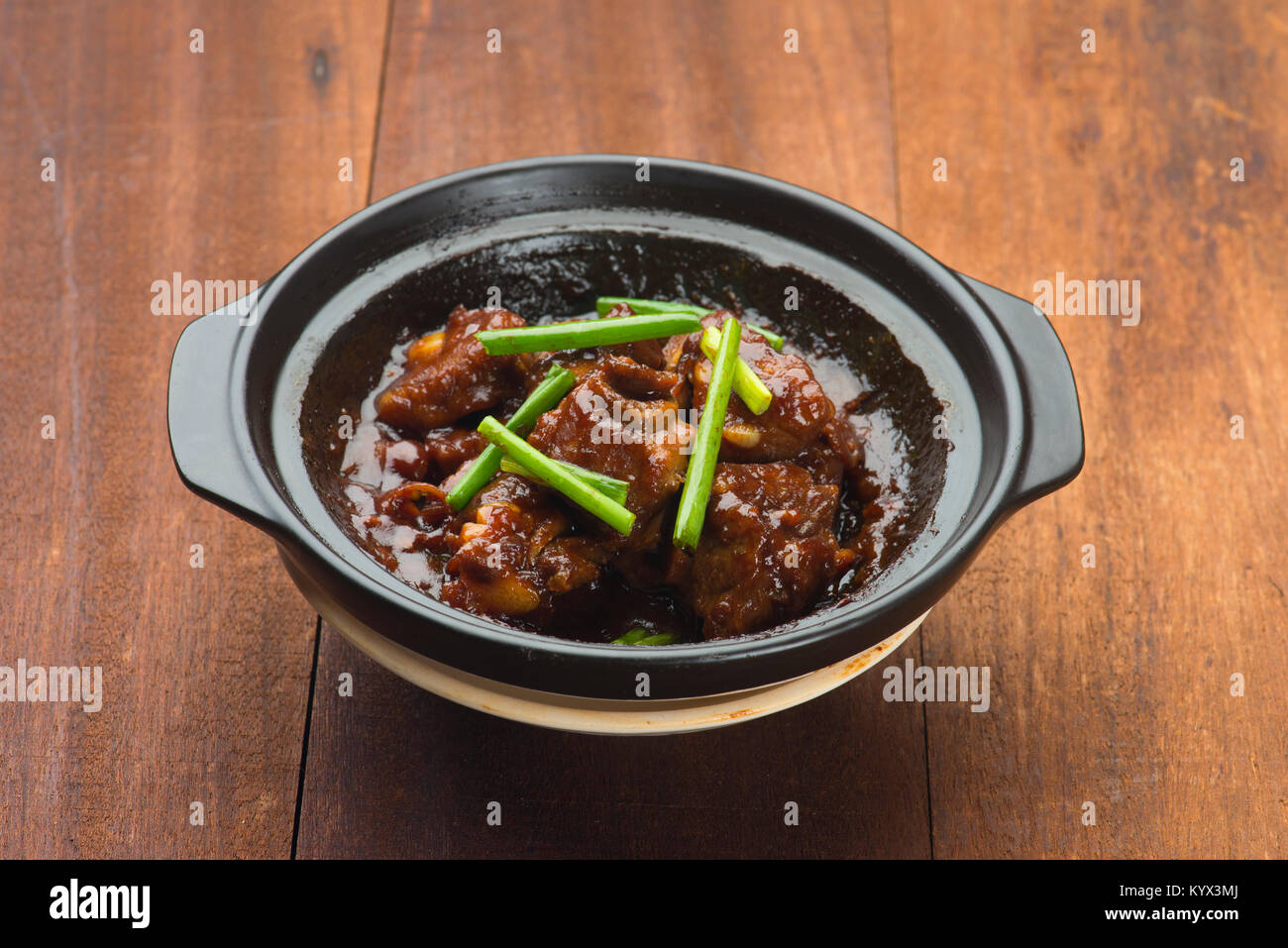 dry chilli ba kut teh , malaysian pork stew Stock Photo - Alamy