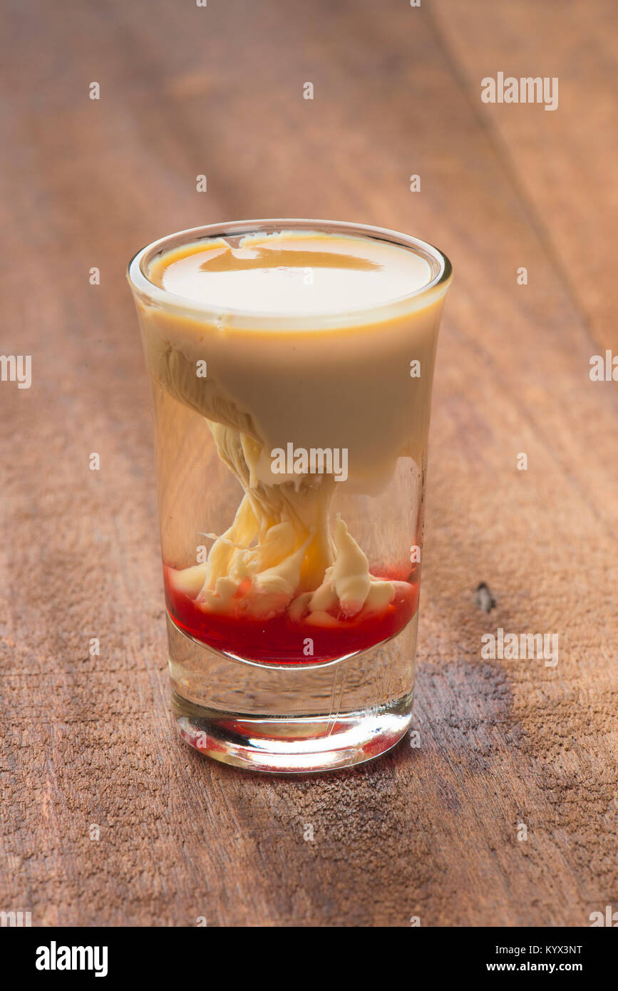 brain damage cocktail Stock Photo - Alamy