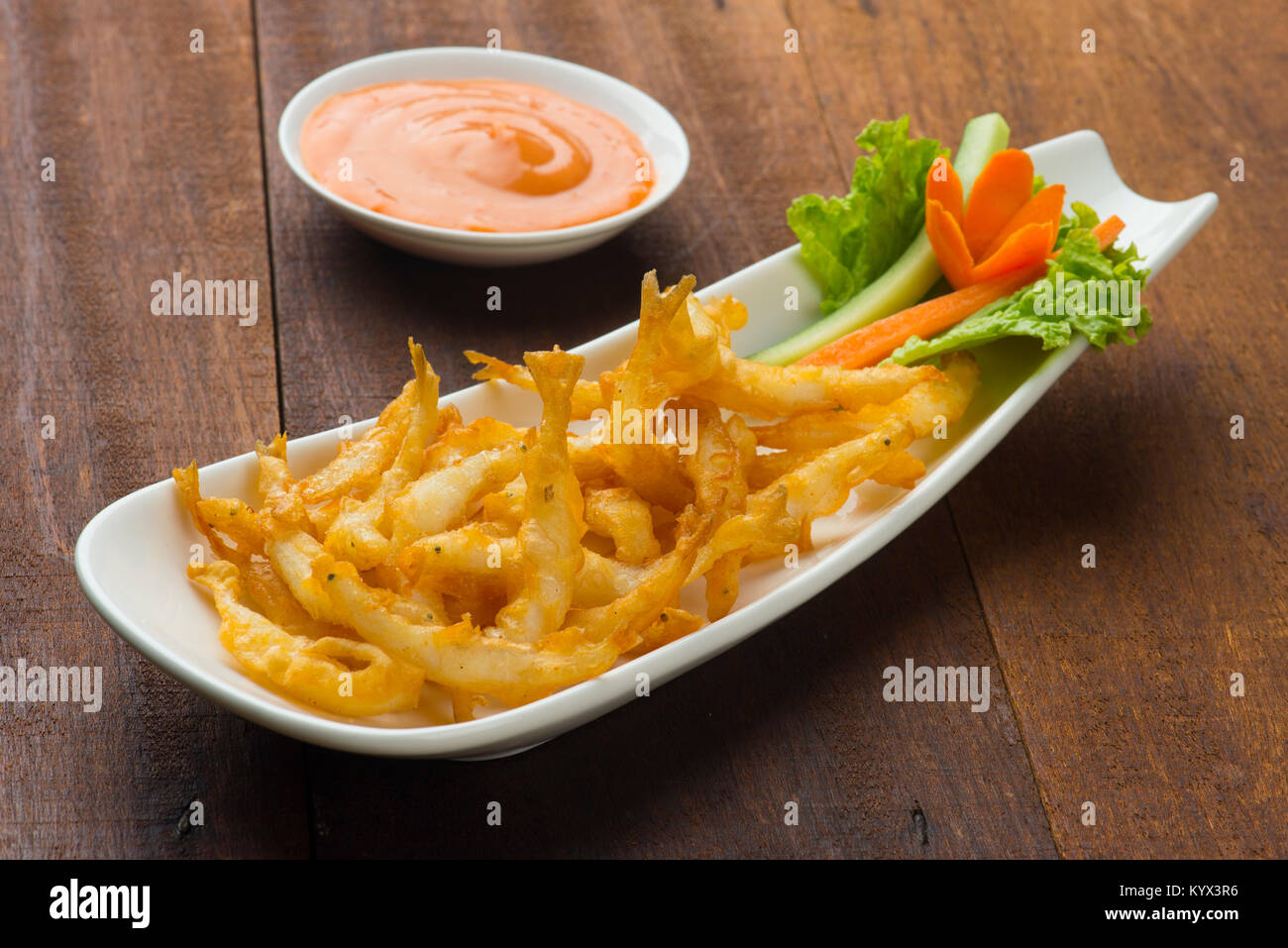 deep fried crispy fish Stock Photo - Alamy