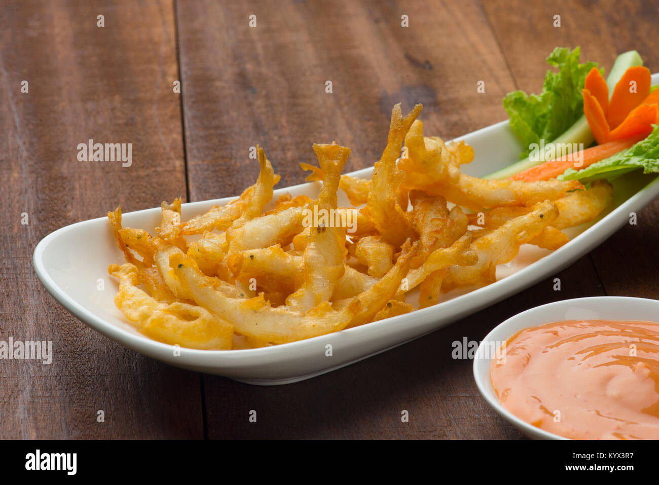 deep fried crispy fish Stock Photo - Alamy
