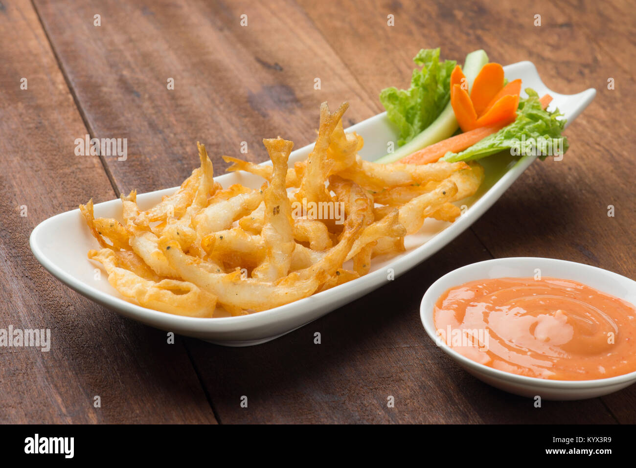 deep fried crispy fish Stock Photo - Alamy