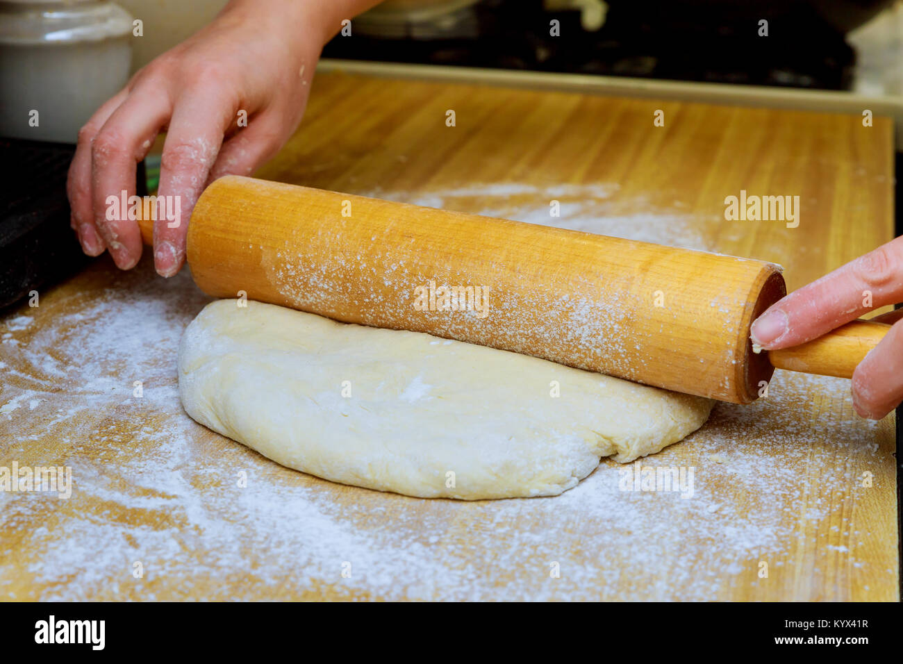 Using rolling pin hi-res stock photography and images - Alamy